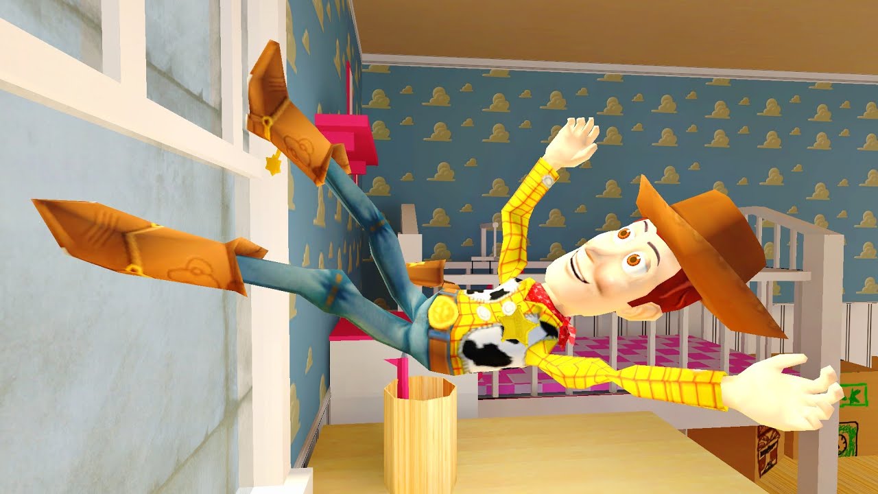 Toy Story Woody Ragdoll Jumps & Falls (GMOD) Episode 160 - YouTube