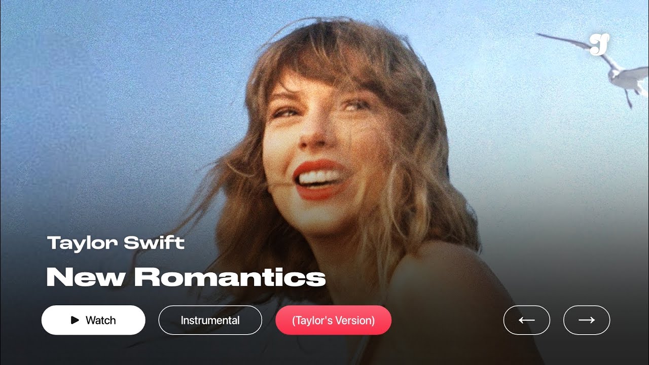 Taylor Swift – New Romantics (Taylor's Version) | Instrumental - YouTube