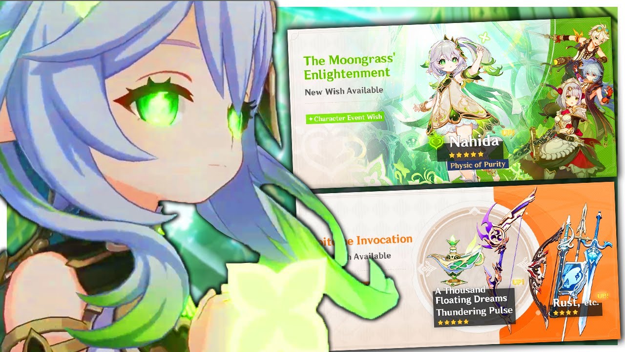 NAHIDA BANNER NAHIDA BANNER NAHIDA BANNER - Genshin Impact - YouTube