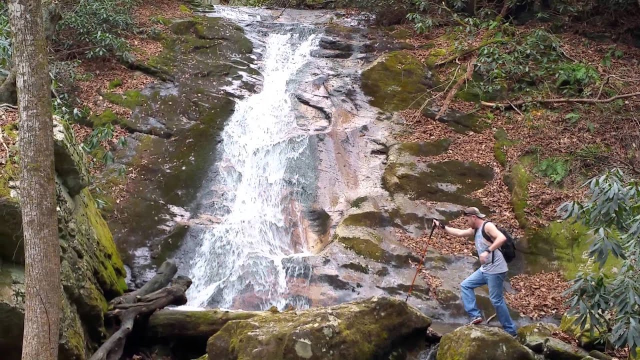 Rock Creek Falls. Erwin Tennessee - YouTube