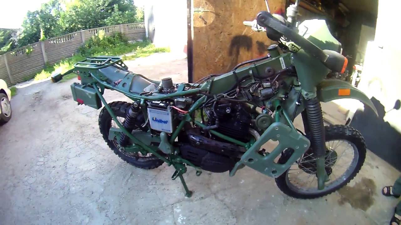 Harley Davidson MT350 - YouTube