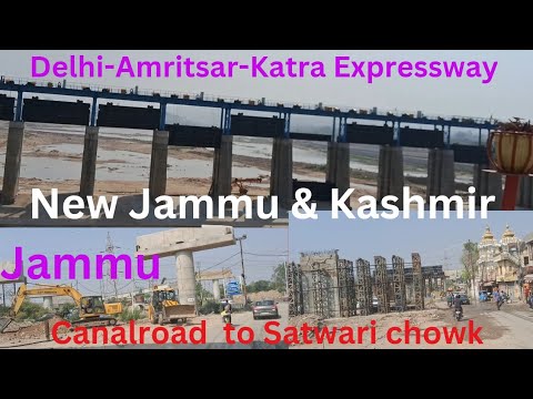 Canalroad head to Satwari chowk , New Flyover Project update ll Badalta ...