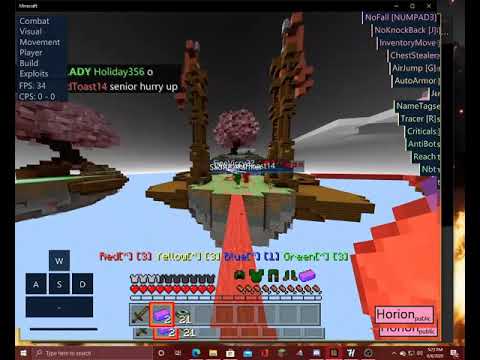 how to use commands in horion hack client - YouTube