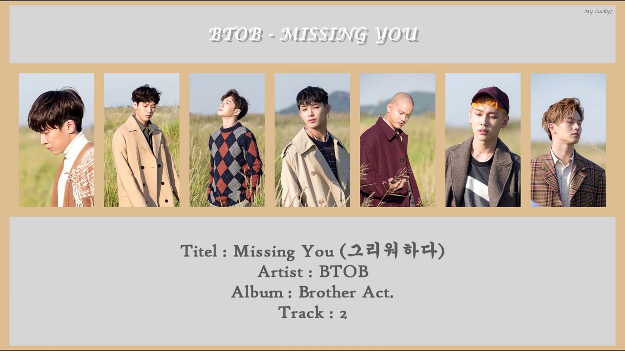 [THAISUB] BTOB - Missing you (그리워하다) - YouTube