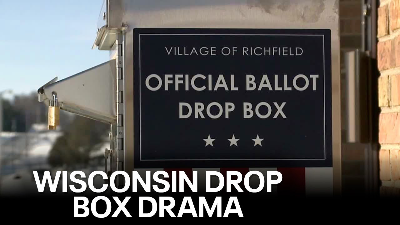 Drama behind Wisconsin ballot drop boxes | FOX6 News Milwaukee - YouTube
