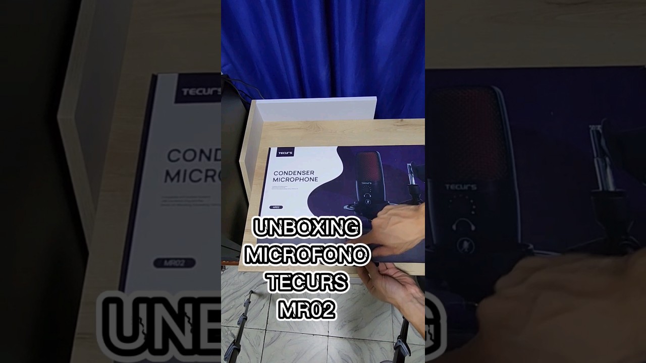Unboxing Microfono TECURS MR02!!!#MICRO #MIC #TECURS #MR02 # ...