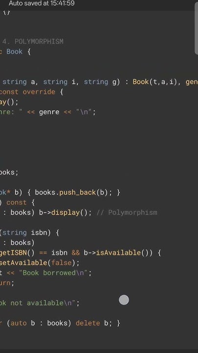 4 pillars object-oriented programming quick demonstration vedio - YouTube