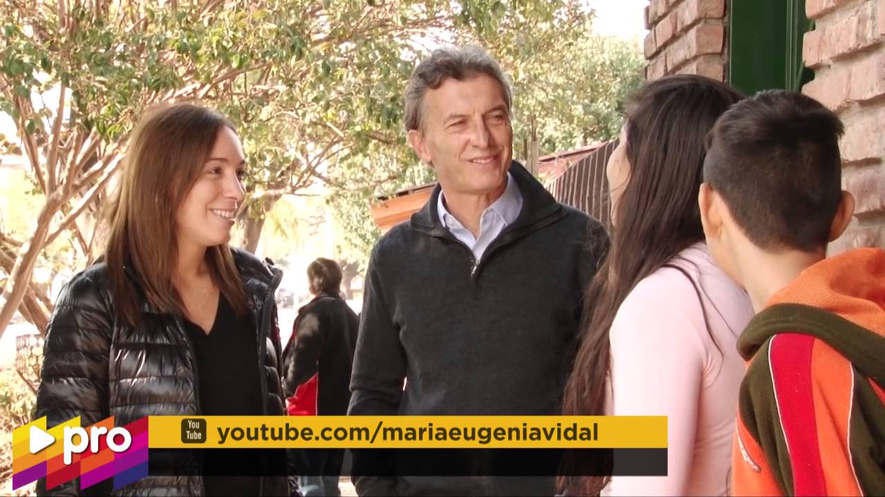 María Eugenia Vidal en Moreno - YouTube