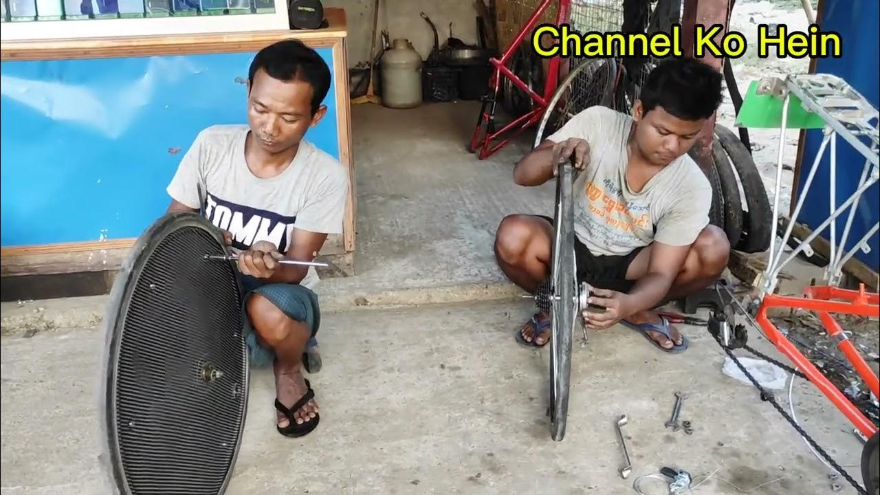 ကျနော့်ရဲ့ GT Rb လေးကို လိုအပ်ချက်တွေ ပြုပြင်မယ် ဂျပ်ဂွေ ထည့်မယ် 😁🚴‍♂️🚴‍♂️ - YouTube