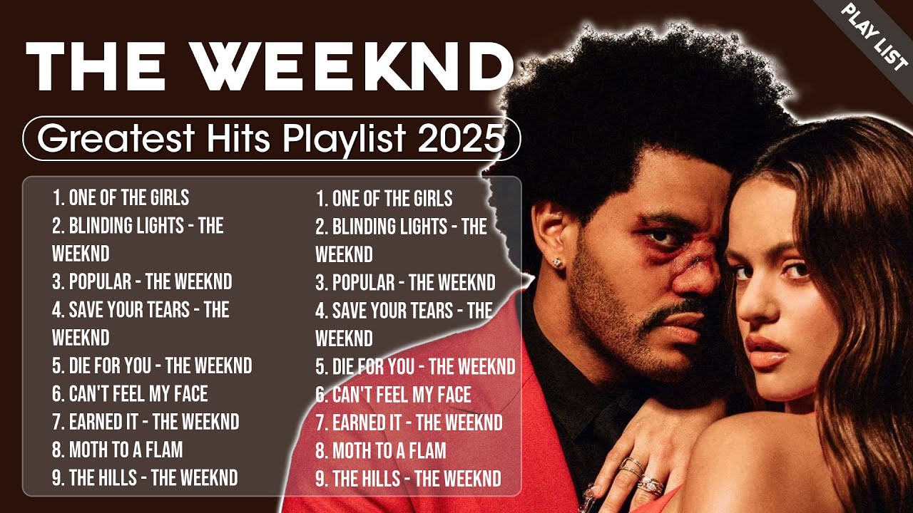 -The Weeknd Greatest Hits Full Album 2025 - The Weeknd Best Songs ...