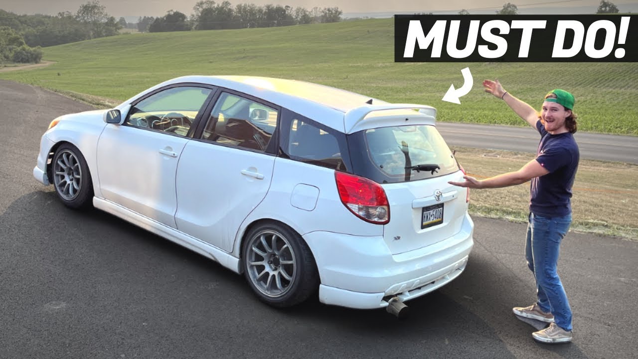 This TRANSFORMED my Toyota Matrix - YouTube