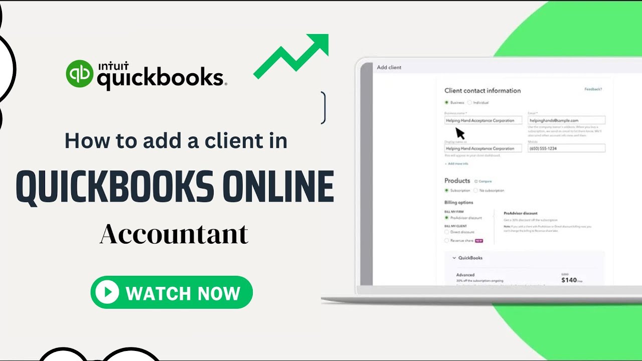 How to add a client in QuickBooks Online Accountant | Real Accounting ...