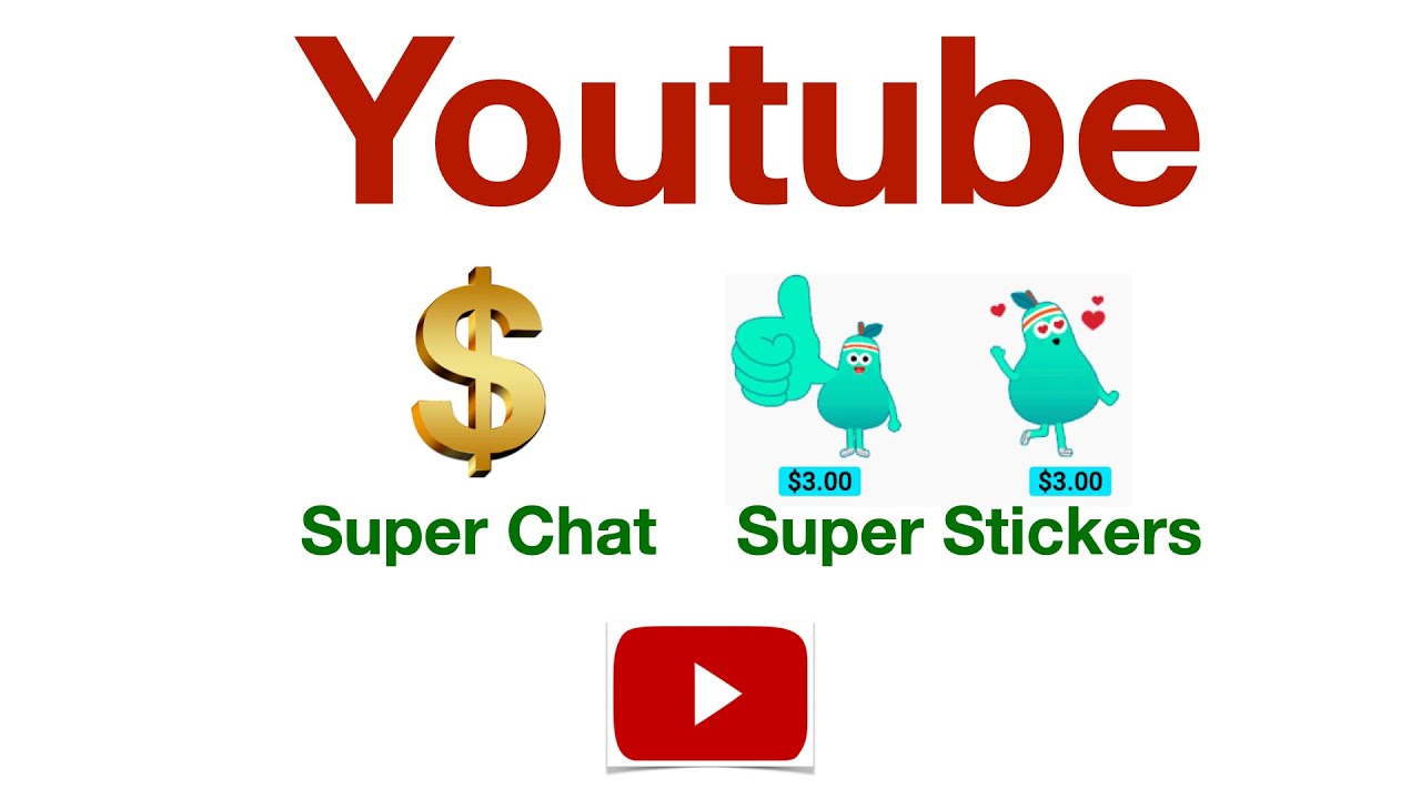 What are YOUTUBE Super Chat and Super Stickers ? || A tutorial ...