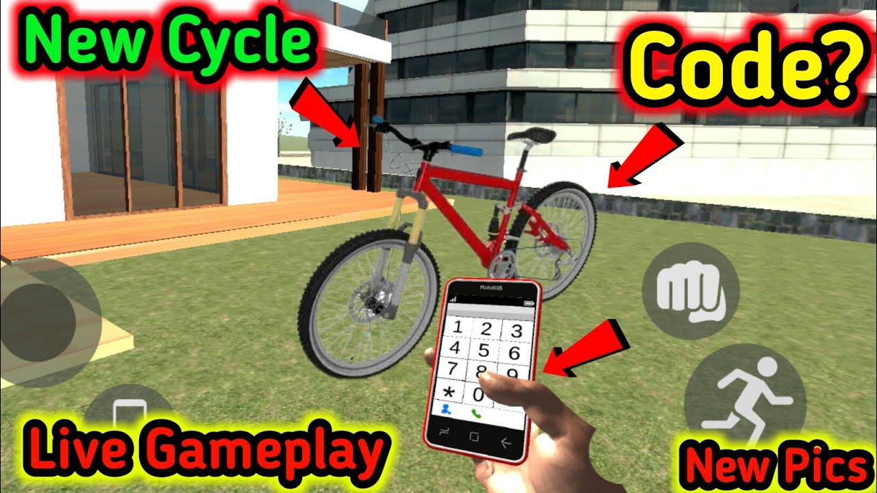 New Cycle Update | New cycle cheat code in indian bike driving 3d live gameplay 2022 - YouTube