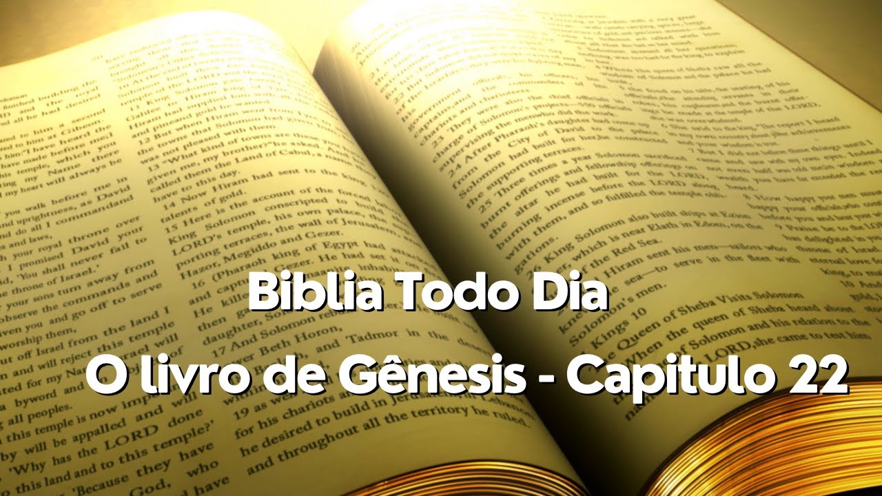 Bíblia Narrada - Livro de Genesis - Capitulo 22 - YouTube