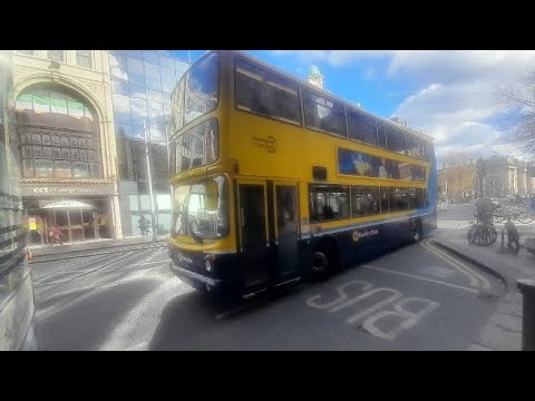 *Euro Duty* A bus trip on Dublin Bus route 83 going towards Harristown ...