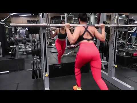 Barbell Squats : Leg workout || Richi Shah || Celebrity in Gym