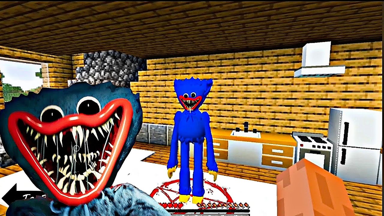 We found Shin Huggy Wuggy doing something wrong in our Minecraft World ...