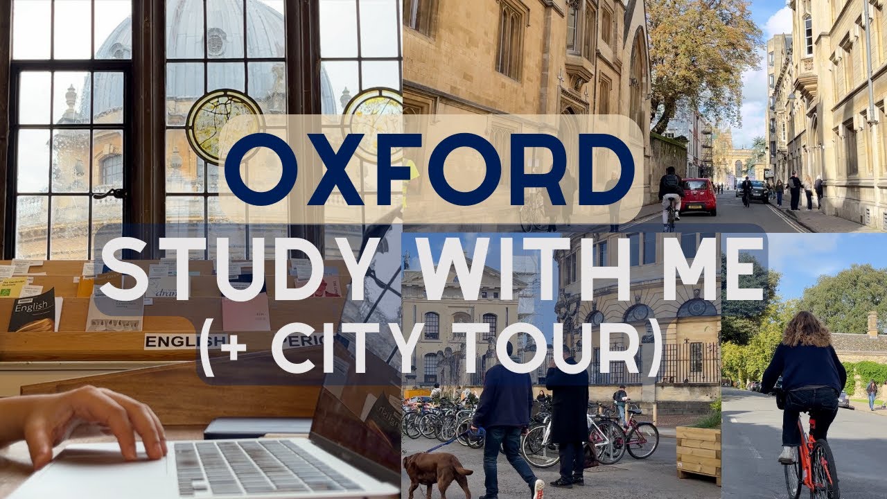 2-HOUR STUDY WITH ME | OXFORD CITY WALK | 60/10 Pomodoro | University ...