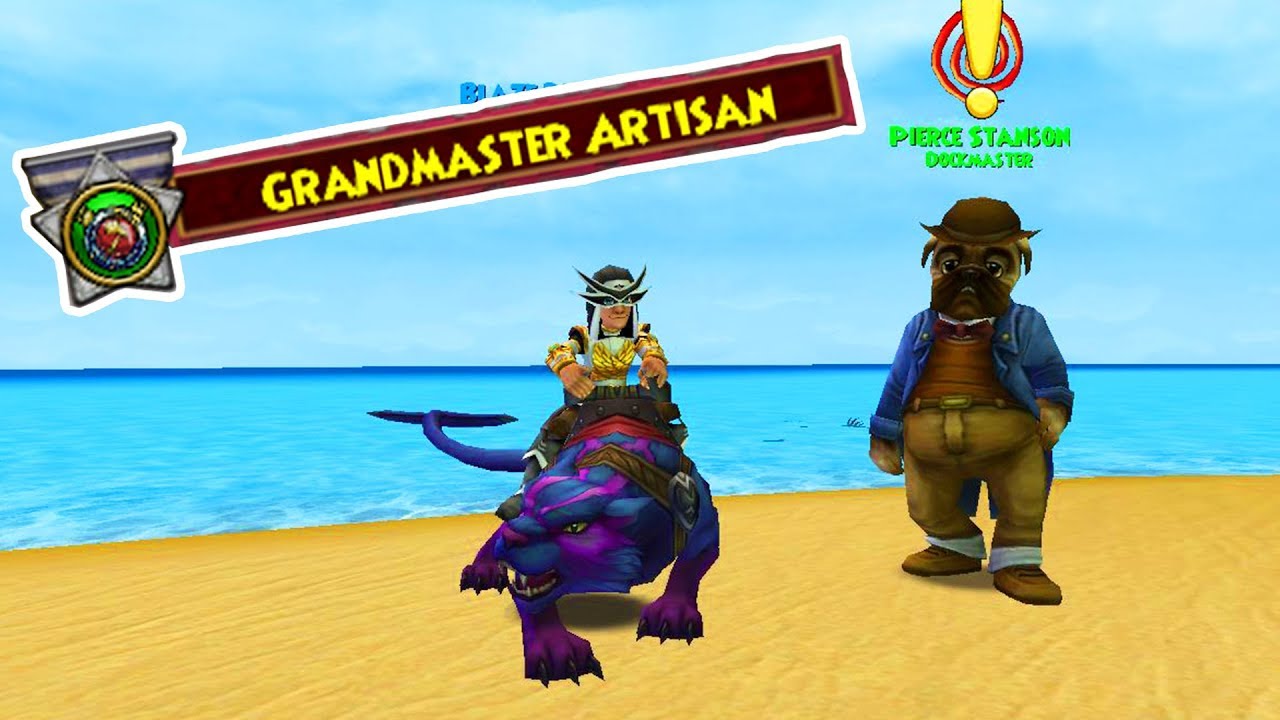 Wizard101: GRANDMASTER CRAFTER - YouTube