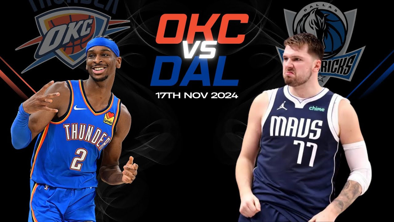 Oklahoma City Thunder vs. Dallas Mavericks Highlights - 119:121 - 17th ...
