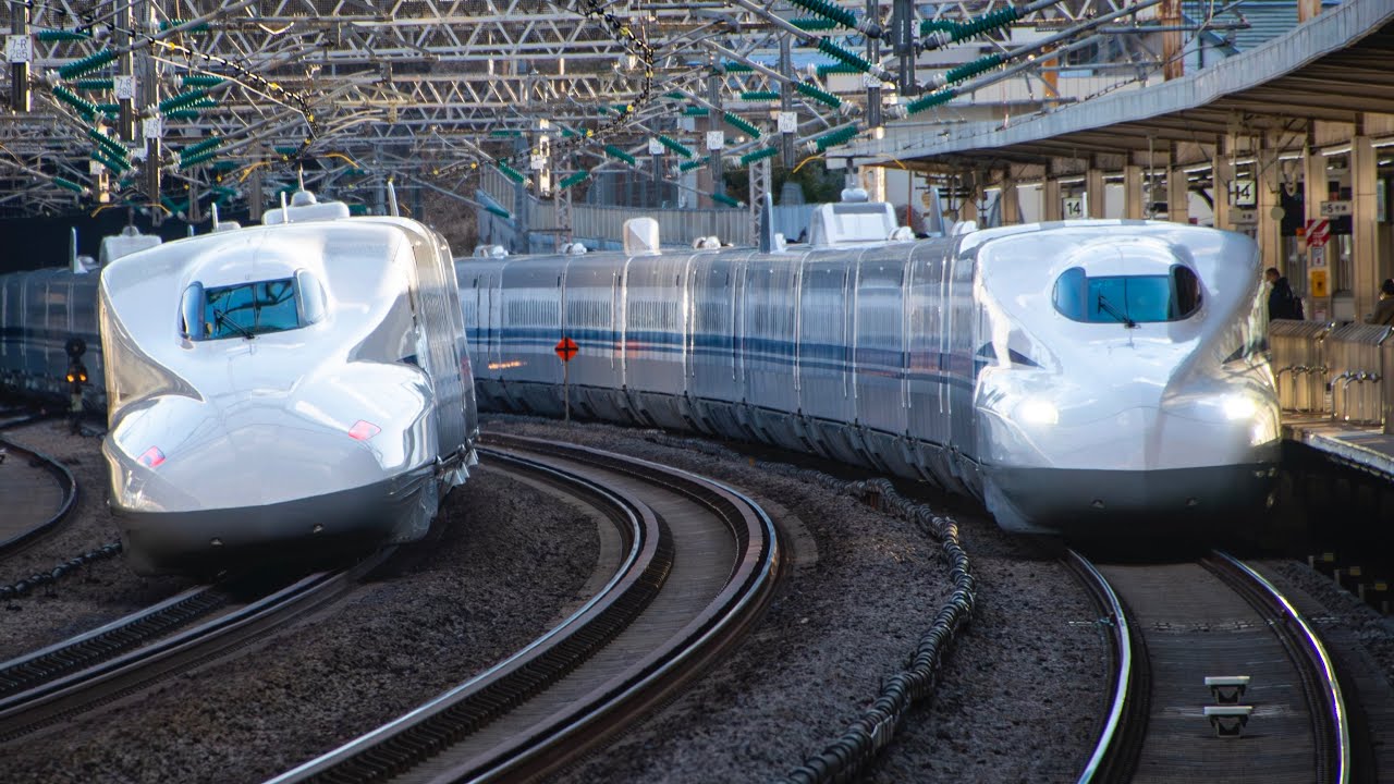 FAST SHINKANSEN TRAINS!! - 60 Years of the Bullet Train - YouTube