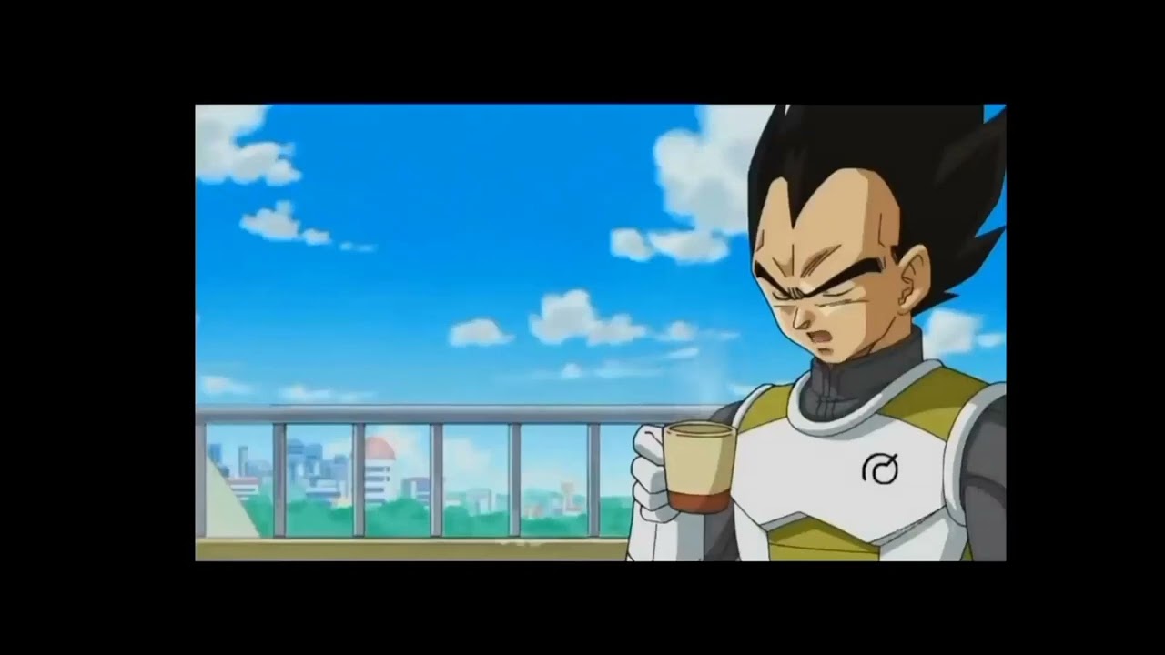 Vegeta chilling #dbs - YouTube