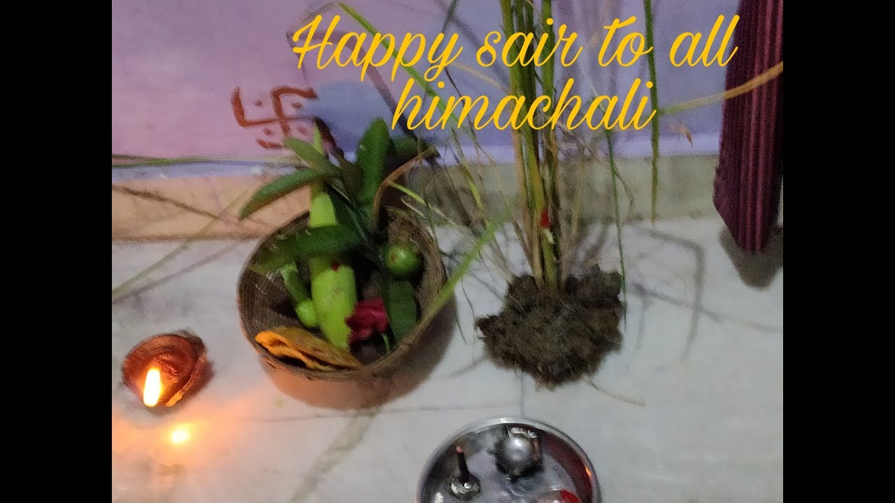 Happy sair to all of you | himachali pooja - YouTube