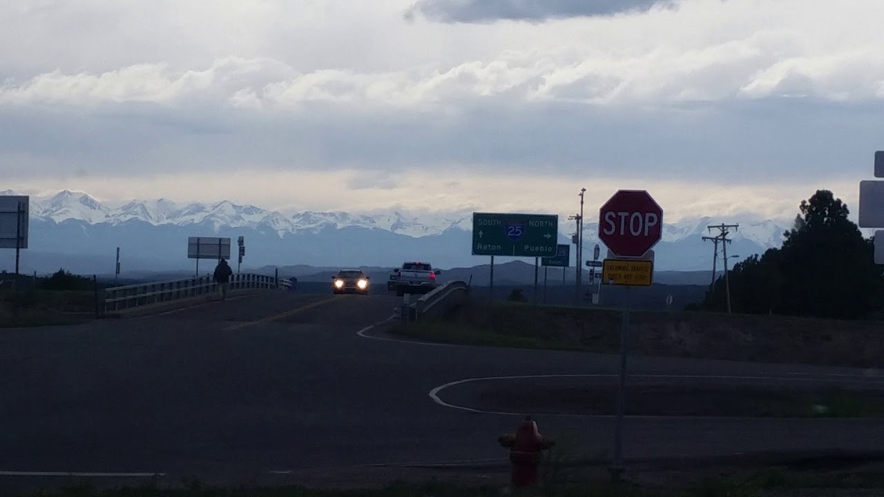 On the road cross country trek Trinidad Colorado - YouTube
