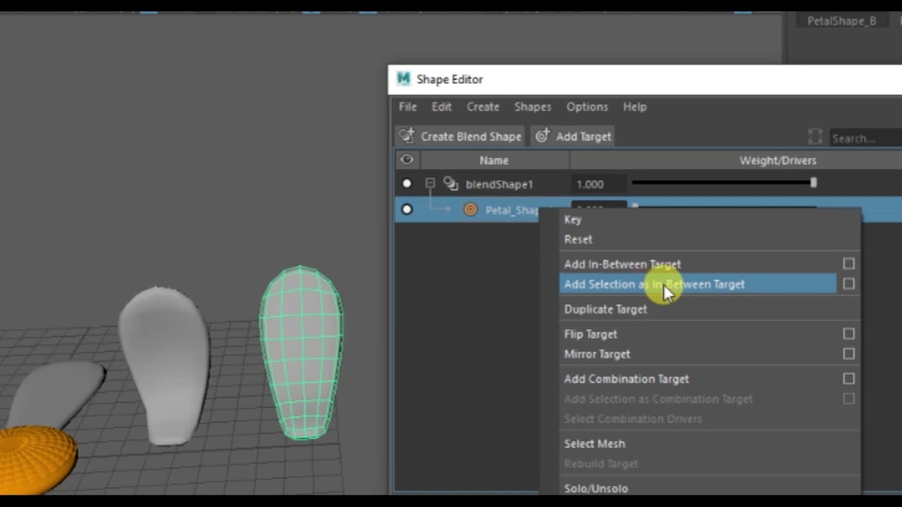 HOW TO DO FLOWER BLOOM ANIMATION WITH BLEND SHAPE | Autodesk Maya ...