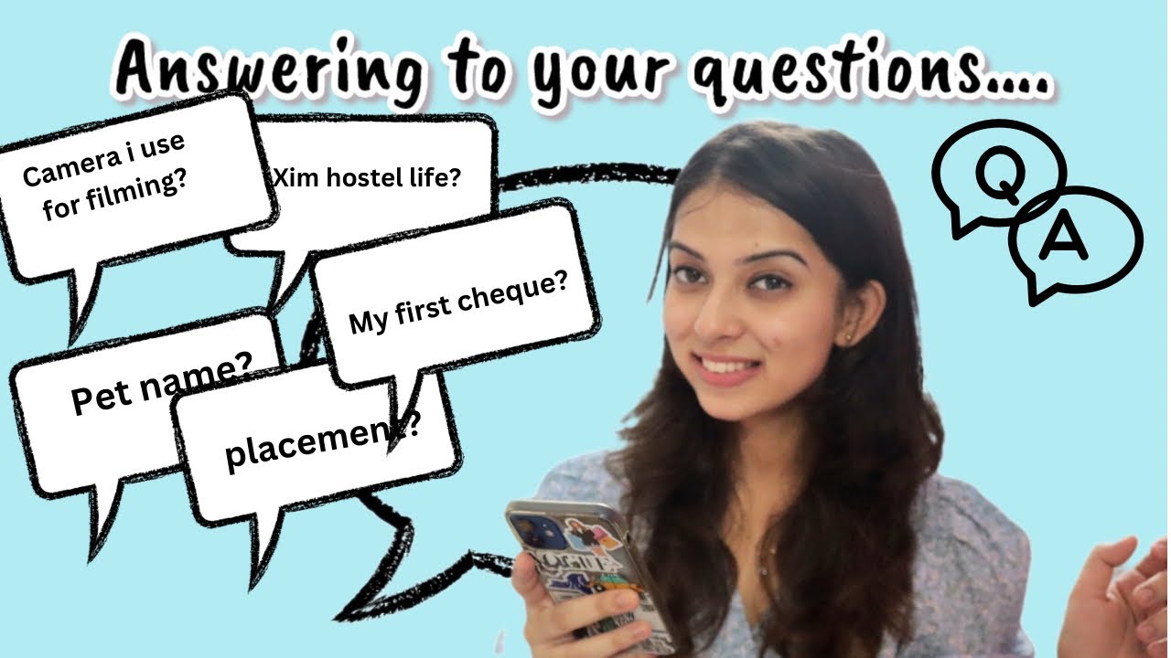 Answering to your questions | Recent updates | plans after college? # ...