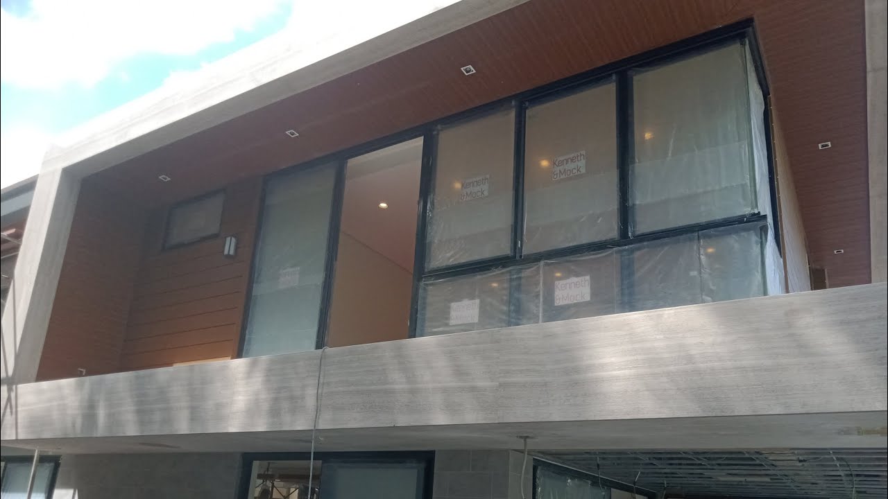 BIO WOOD design sa wall,anay finish naman sa bakod - YouTube