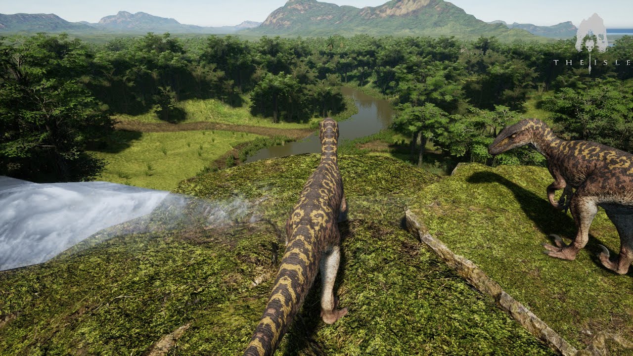 Utah Raptor in The Isle | QA Evrima gameplay - YouTube