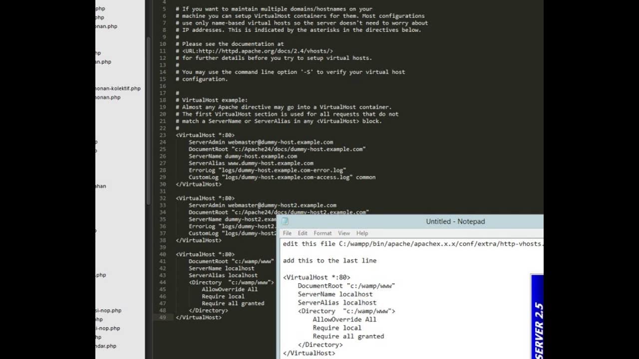 How to access wamp server on another computer - YouTube