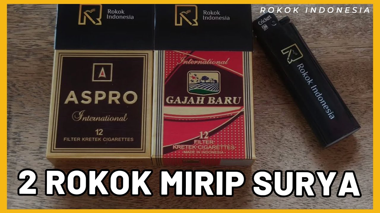 ASPRO VS GAJAH BARU | ROKOK INDONESIA - YouTube