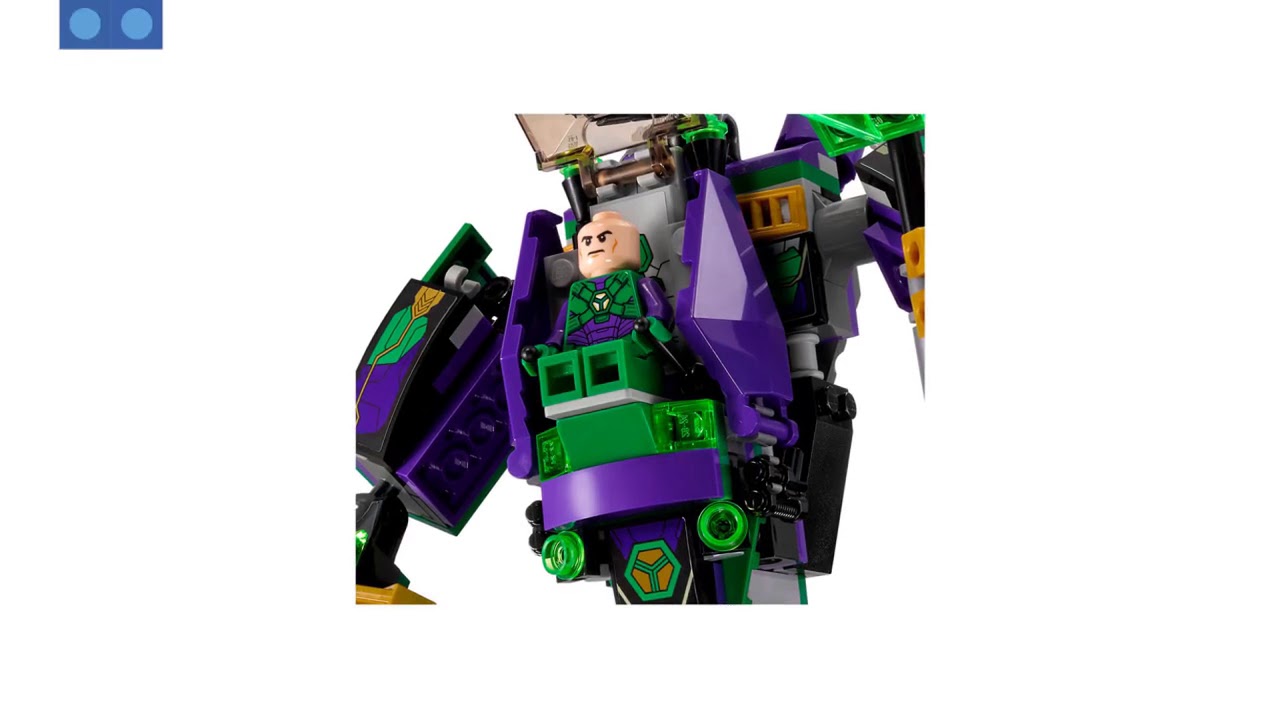 LEGO Lex Luthor Mech Takedown 76097: Review - YouTube