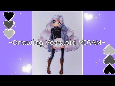 Drawing Vocaloid Miriam! Drawing Every Vocaloid pt.2 - YouTube