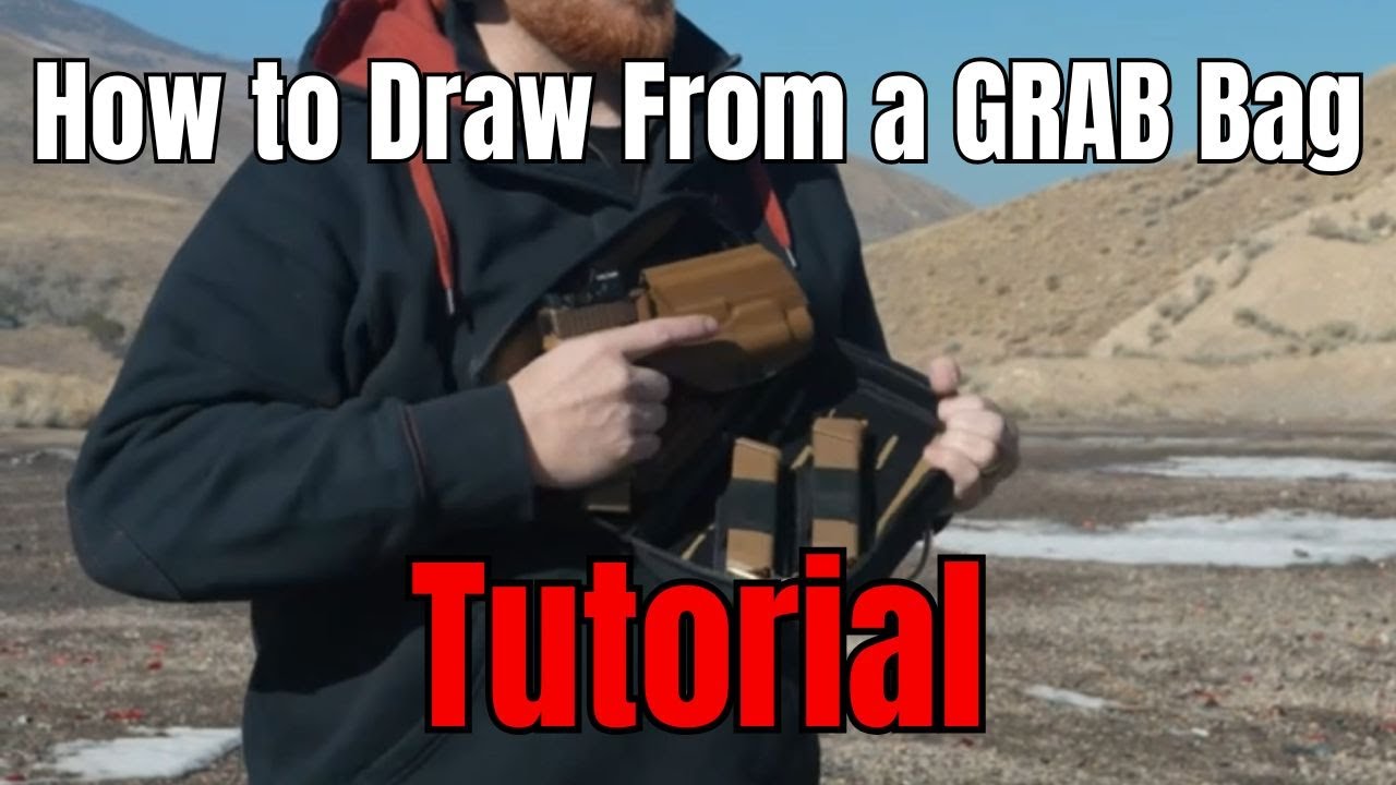 GRAB Bag Fanny Pack Draw Tutorial: How to Wear, Position, and Draw ...