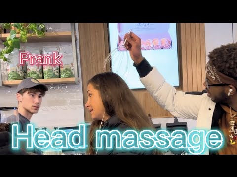 Head massage prank / real reaction 😅🙅🏾‍♂️😂 - YouTube