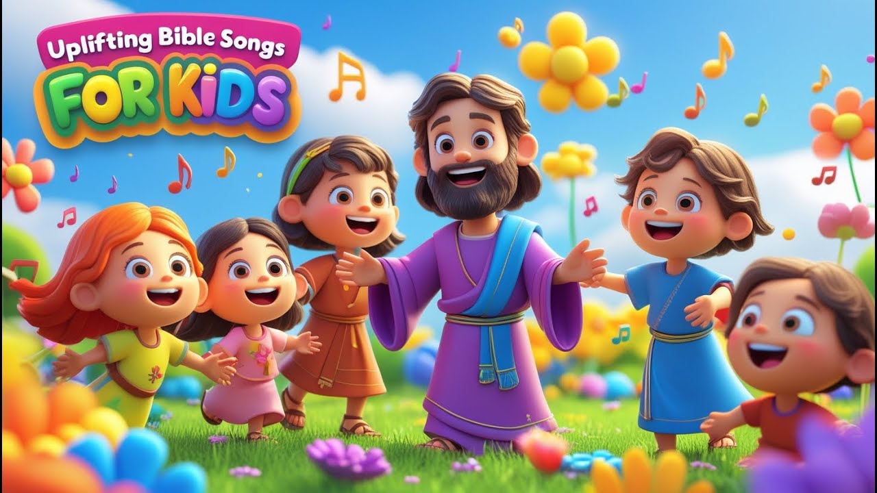 Uplifting Bible Songs for Kids | Joyful & Inspiring Worship Music 🎶 ...