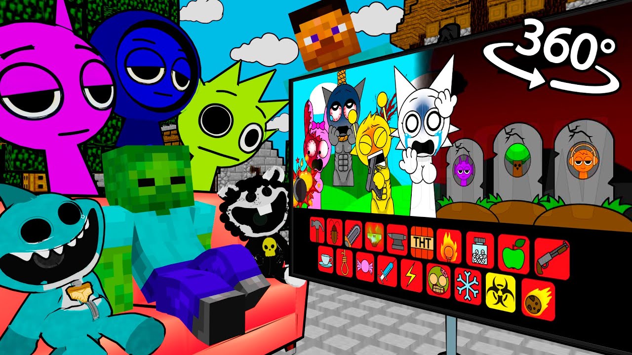 Sprunki & Nightmare Critters React to Incredibox Sprunki Meme #4 ...