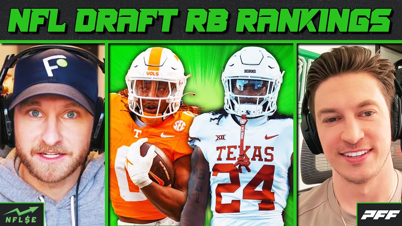 Running Back Rankings For 2024 NFL Draft | NFL Stock Exchange - YouTube