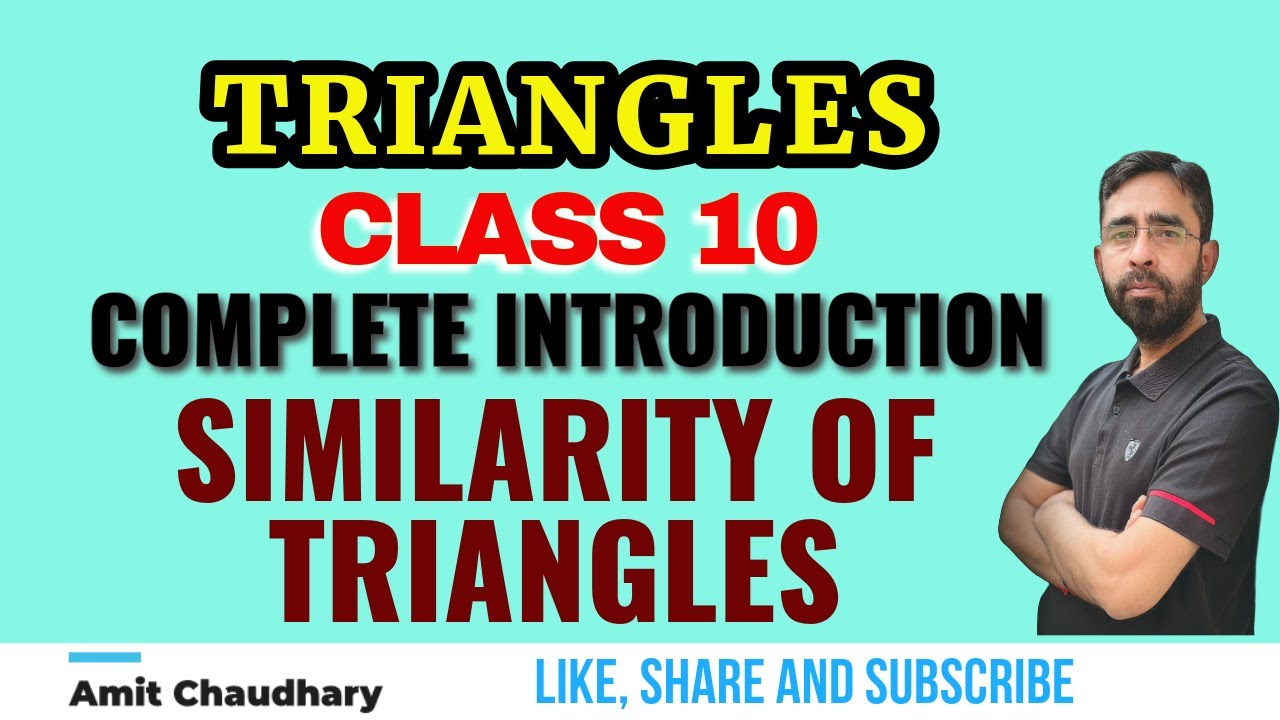 Introduction To Similarity Of Triangles Triangles Chapter 6 Class Introduction To Similarity Of Triangles Triangles Chapter 6 Class