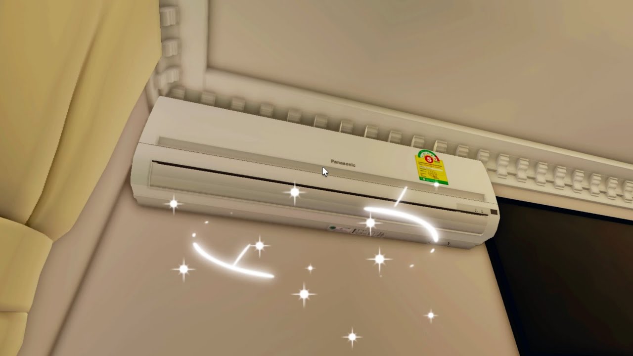 Full Review Air Conditioner in House | Roblox AC - YouTube