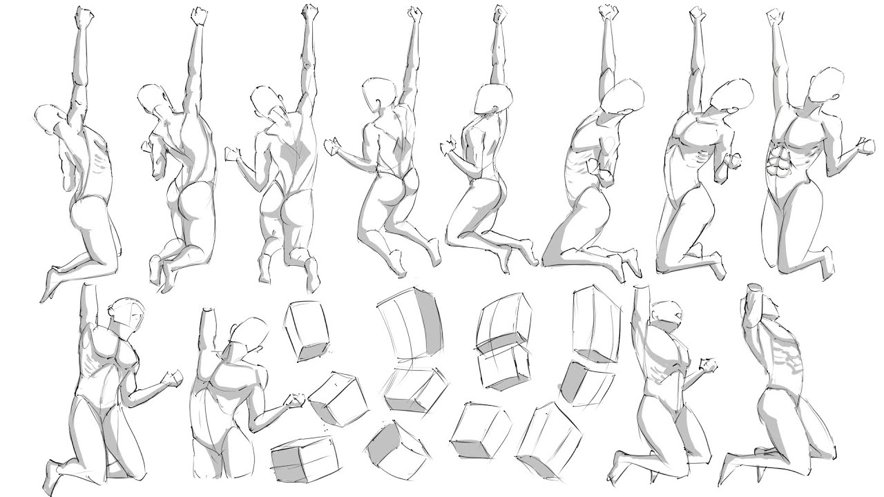 Figure Drawing Practice - Timelapse - YouTube