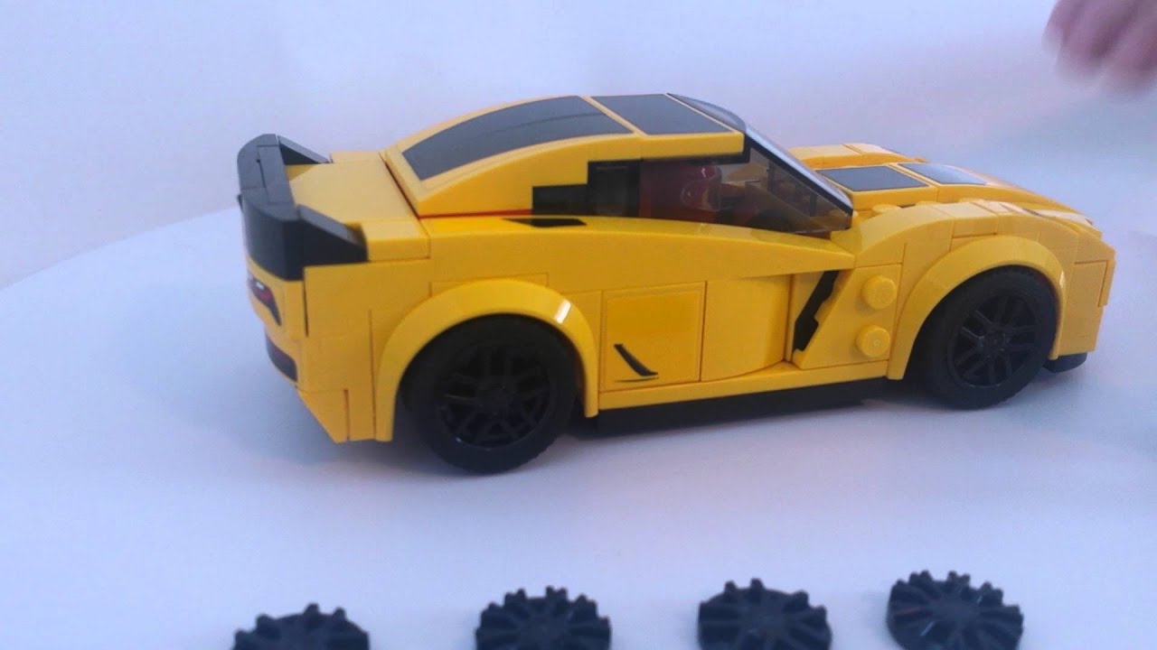 Lego Speed Champions Chevrolet corvette Z06 - YouTube