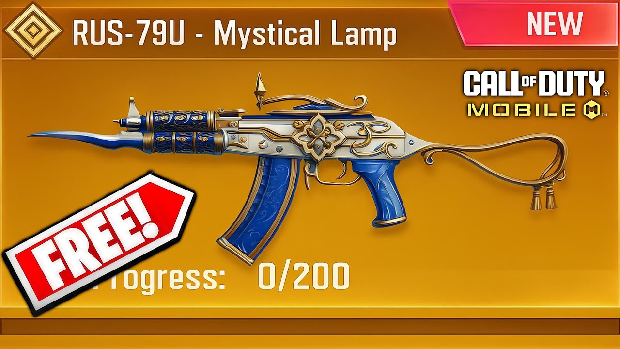 How To Get Free Legendary RUS 79U Mystical Lamp in CODM | Season 7 Call ...