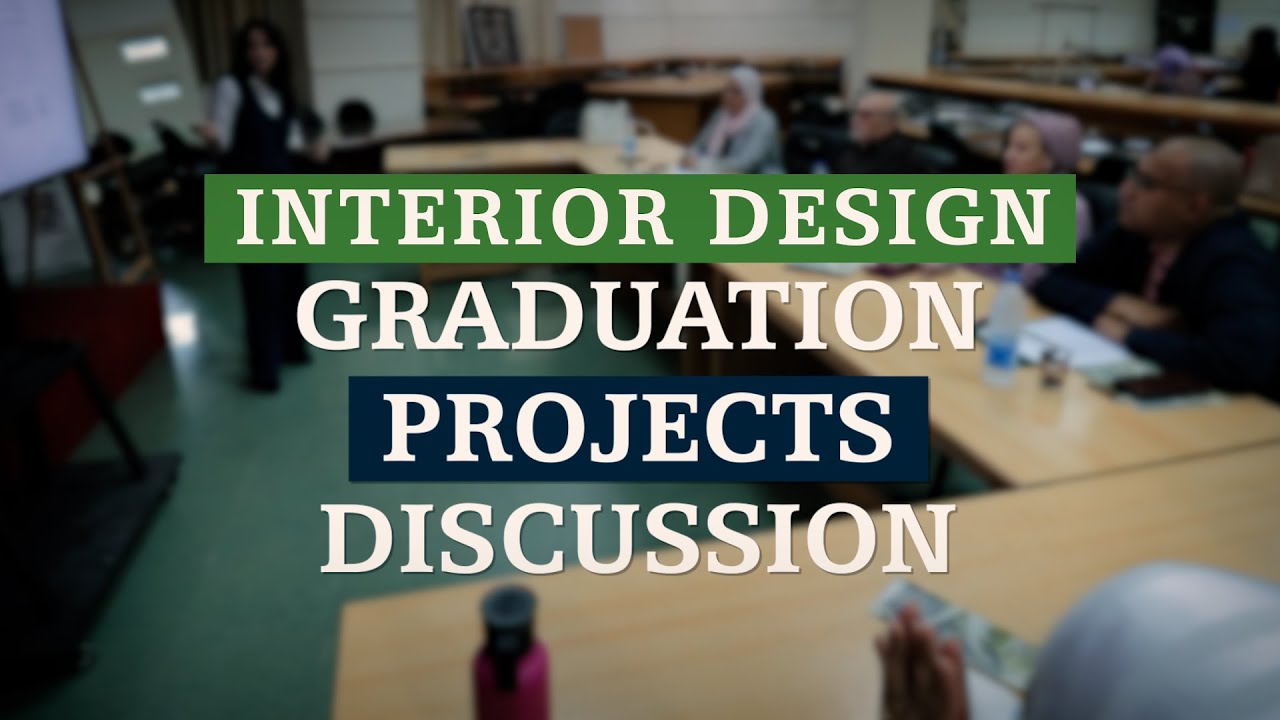 Interior Design graduation projects discussion - 2024 - YouTube