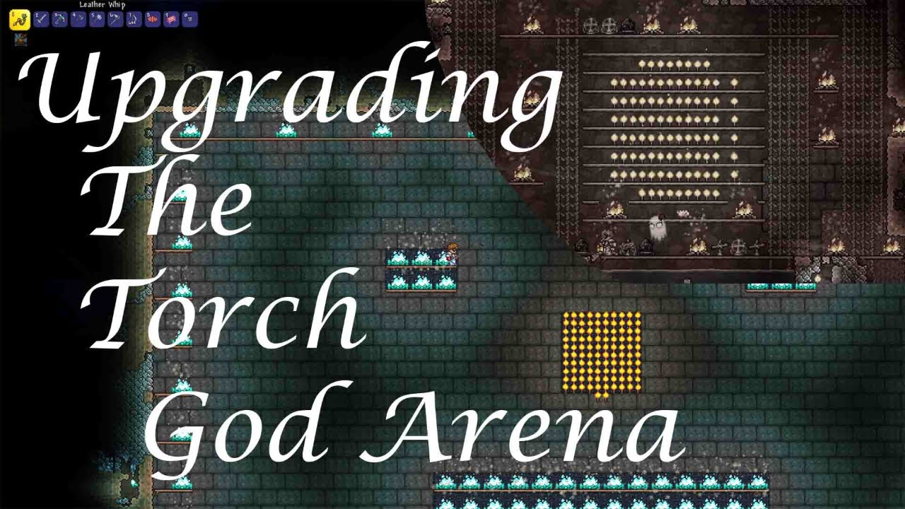 Improving The Torch God Arena - Terraria: The First Journey - Day 24 ...