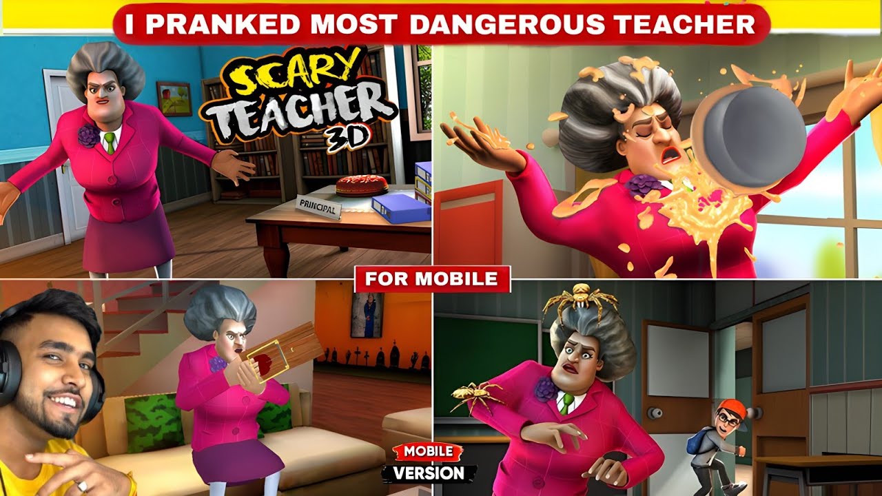 I PRANKED MOST DANGEROUS TEACHER | SCARY TEACHER GAMEPLAY #1 - YouTube